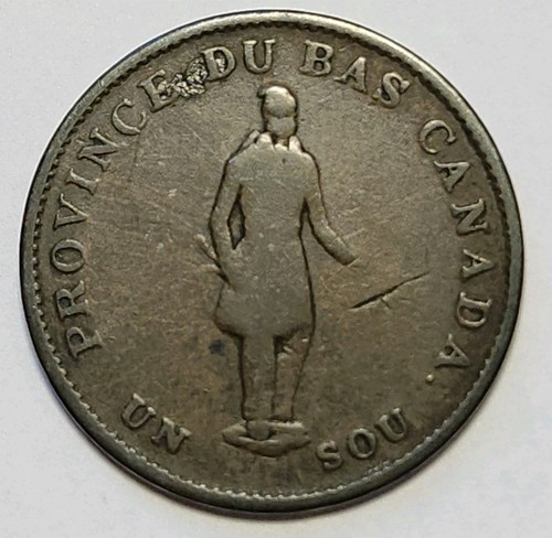 1837 Canada Half Penny Bank Token 0772 | eBay