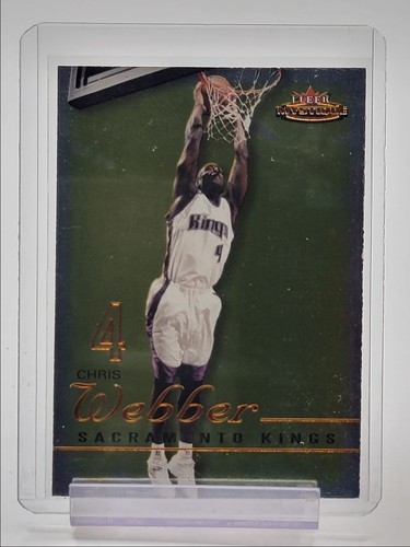 CHRIS WEBBER 2003-04 FLEER SKYBOX MYSTIQUE BASKETBALL GOLD KINGS /150 ...