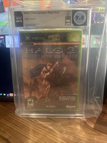 Halo 2 Multiplayer Map Pack Sealed, Graded WATA 9.8 A++ Xbox VGA CGC | eBay