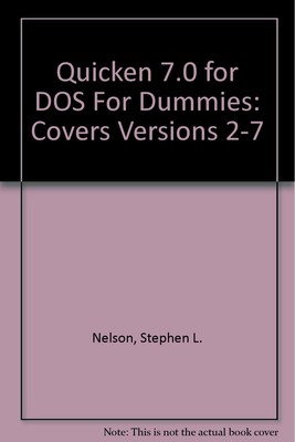 Quicken for DOS for Dummies (For Dummies (Computers)) - paperback ...