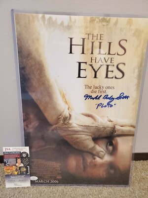 MICHAEL BAILEY SMITH signed 12x18 Poster The Hills Have Eyes Pluto ...