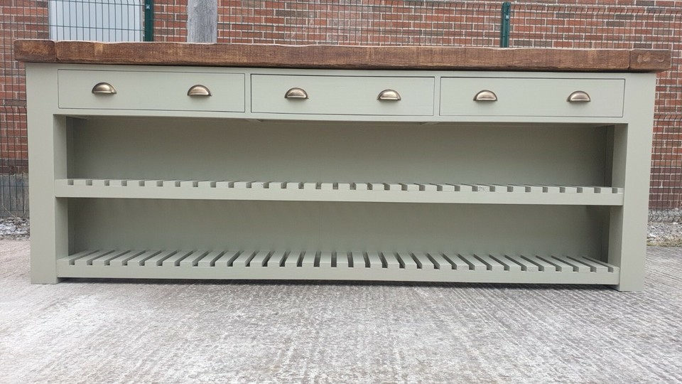 Butcher Block Kitchen Island Breakfast Bar Made to Order 12 week lead ...