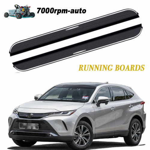 2PCS Running Boards Fits For Venza Harrier XU80 2020-2024 Side Step ...
