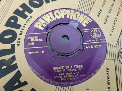 BIG MOE WITH BOYD BENNETT AND HIS ROCKETS THE MOST 1956 GOLD PARLOPHONE ...