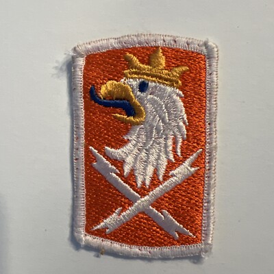 ARMY FULL COLOR PATCH 22nd SIGNAL BRIGADE | eBay