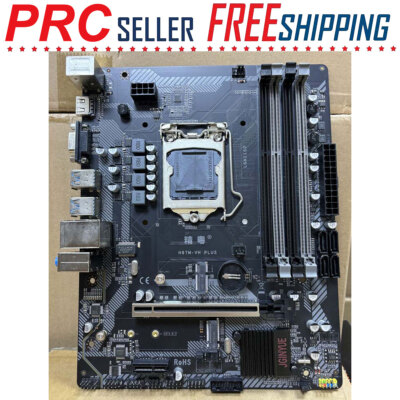 H97M VH PLUS Motherboard LGA1150 HDMI VGA support NVME M.2 SSD Mico-ATX ...