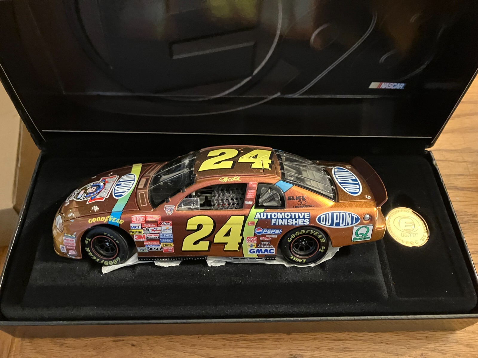 1998 #24 JEFF GORDON 1/24 CHROMALUSION MONTE CARLO RCCA ELITE | eBay