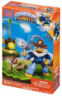 Mega Bloks Skylanders Giants - Air Jet-vac With Cowboy Hat - 95427 | eBay