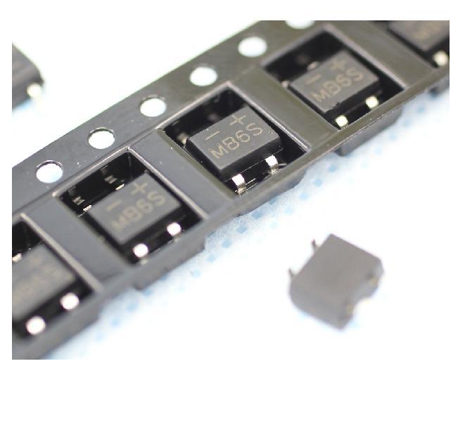 50Pcs MB6S 0.5A 600V Miniature Mini SMD Bridge Rectifier New | eBay.de