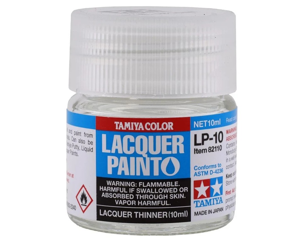 Tamiya Flat and Gloss Lacquer Paint LP-1 to LP-85 1/3 oz. (10ml ...
