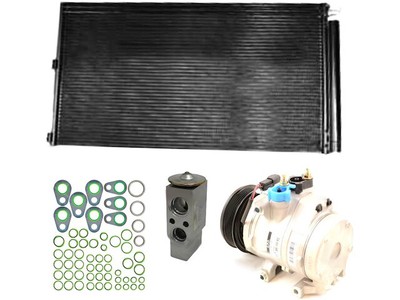 A/C Compressor and Condenser Kit For 2007-2009 Ford Expedition 5.4L V8 ...