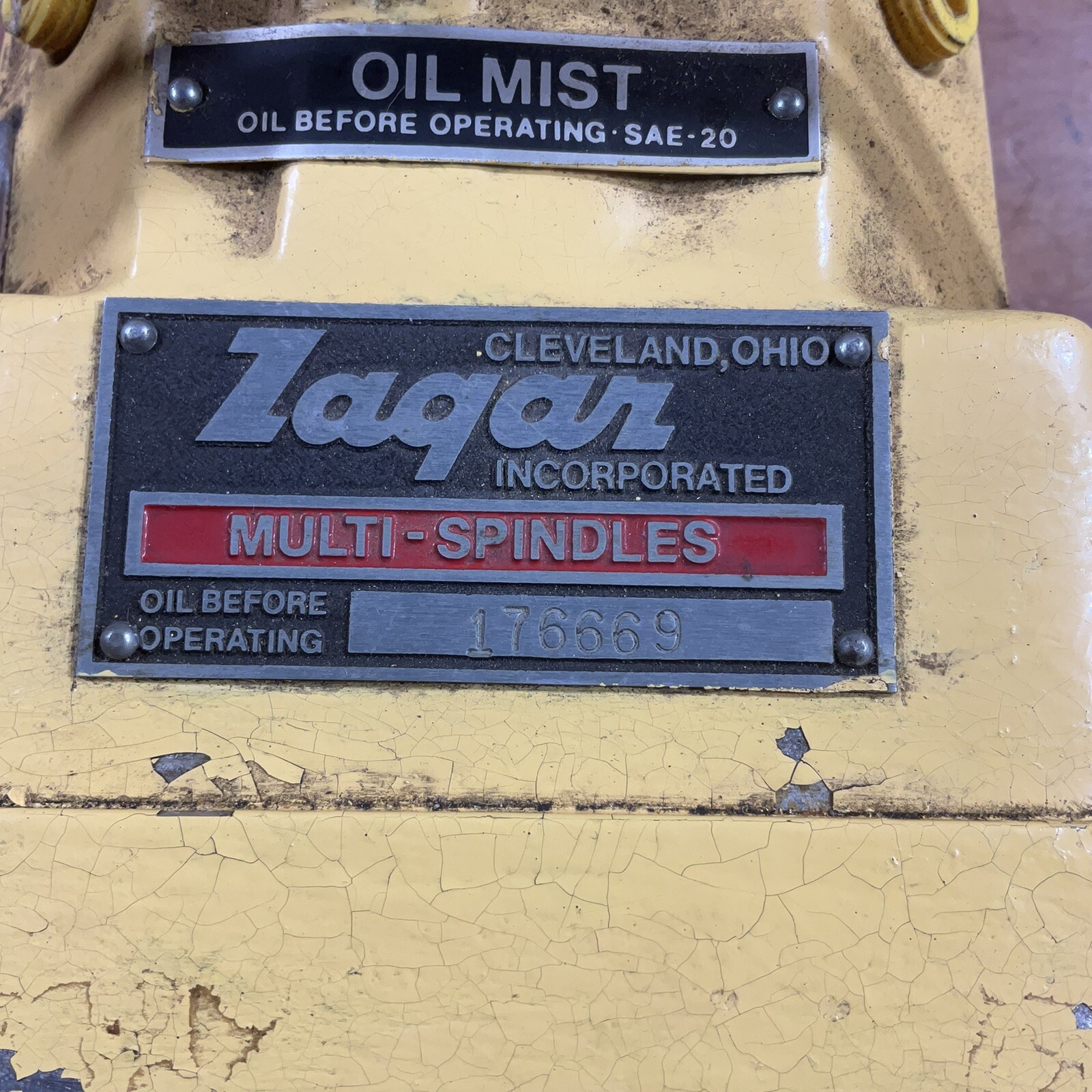 Zagar Gearless Multi-Spindle Drill head For Drill Press, Flat Bit Drive ...