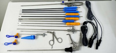 19pc Laparoscopic Surgery Set 5mmx330mm Laparoscopy Surgical ...