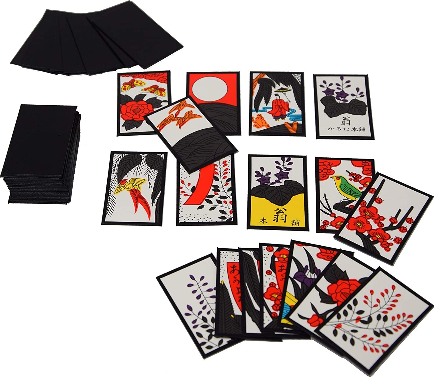 Traditional Japanese card game Hanafuda Genroku from Japan a071 | eBay