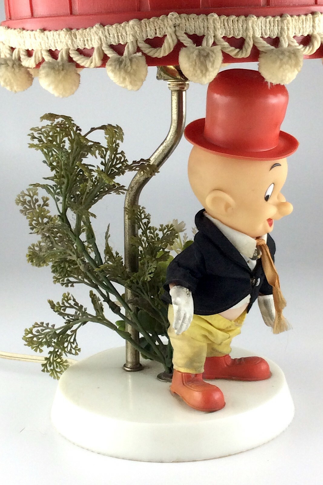 Vintage 1970 Elmer Fudd Red Lamp Figure R Dakin Warner Bros M563 | eBay