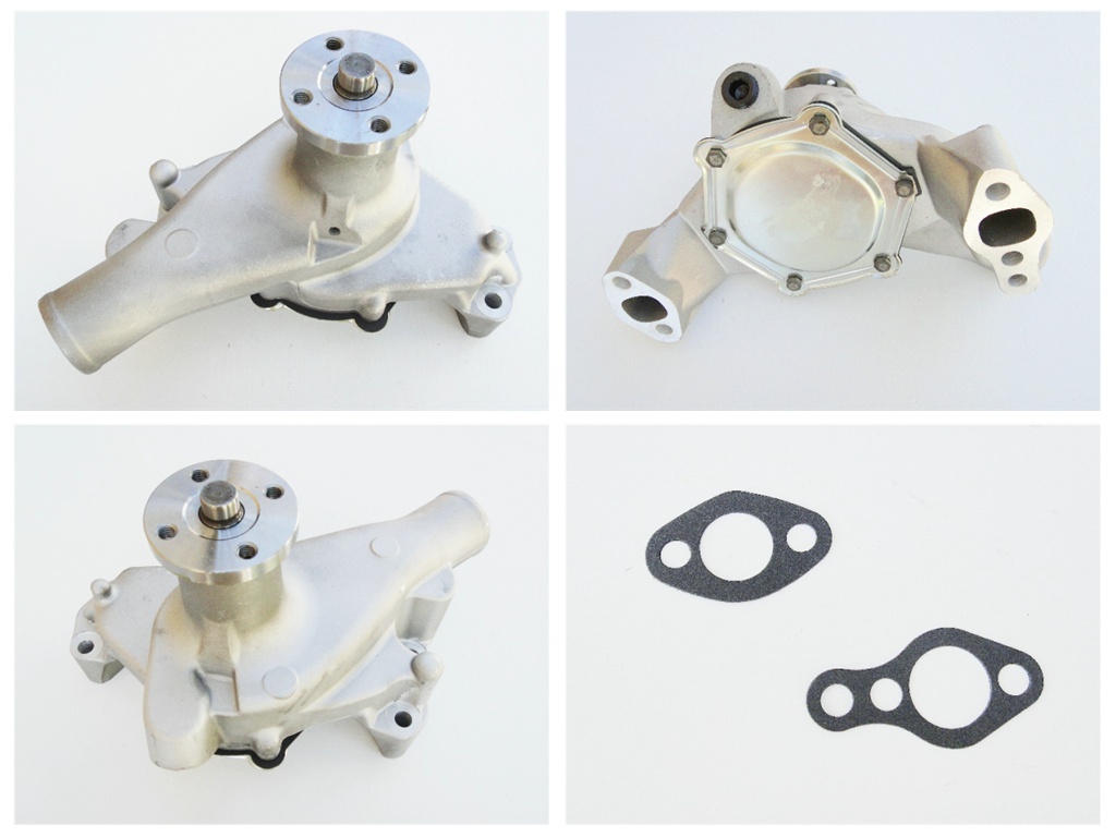 ENGINE WATER PUMP SBC 4.3/5.0/5.7L ALUMINUM PUMP LONG REVERSE ROTATION ...