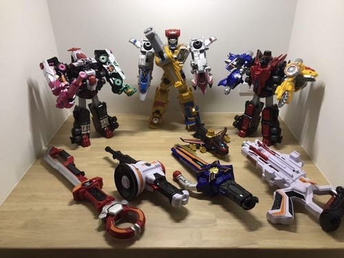 Power Rangers Lupinranger VS Patoranger DX Set Bulk Sale Tested Trigger ...