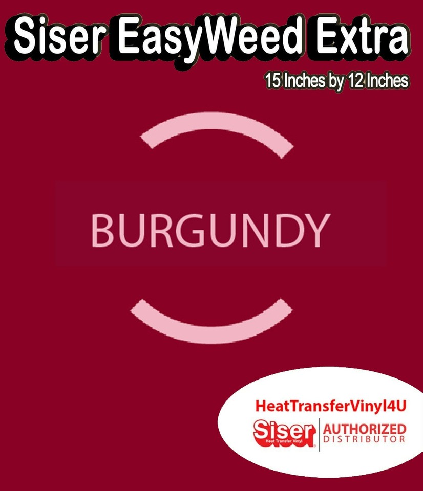 Siser EasyWeed Extra Iron On HTV 15" x 12" Sheets | Quantity Discounts ...