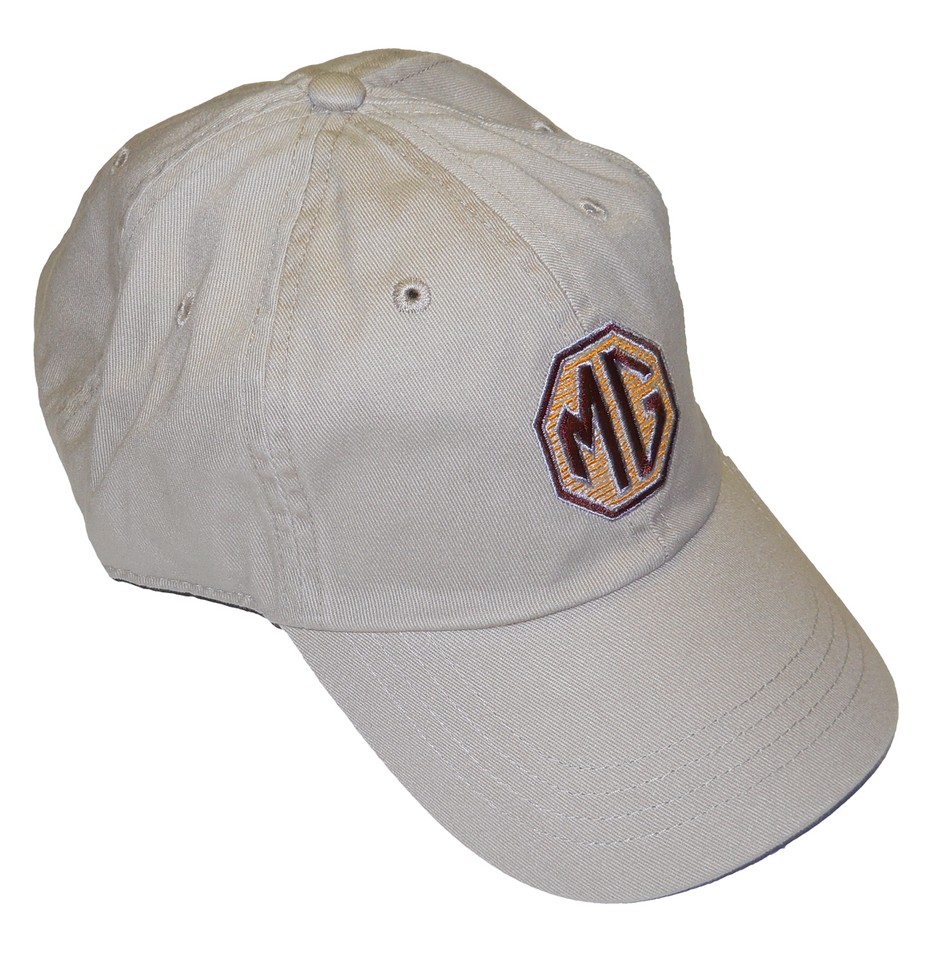 MG Khaki embroidered hat - MGB MGA Midget etc | eBay