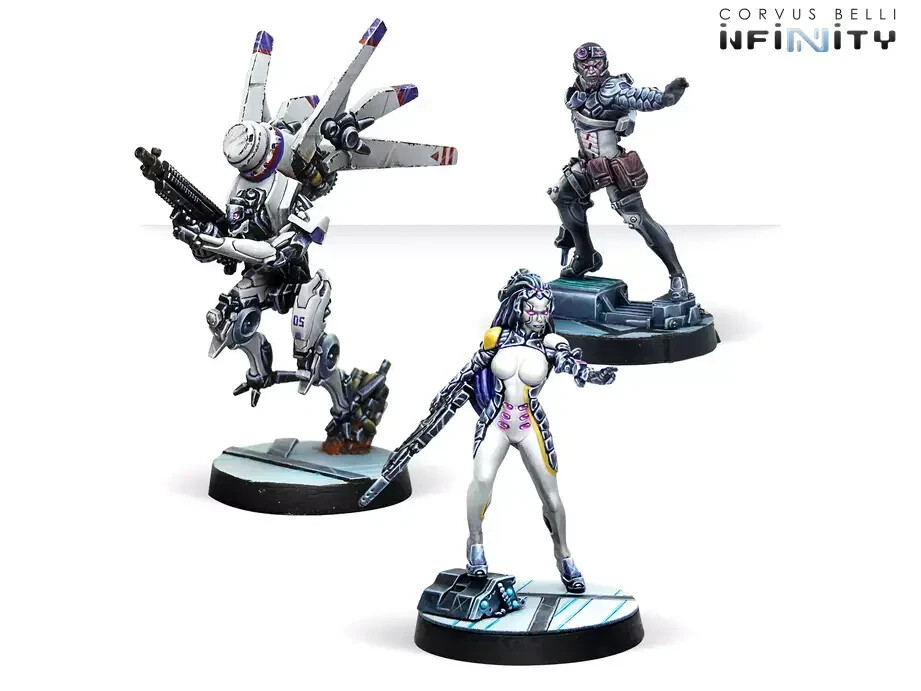 Infinity Aleph Dakini Tacbots Corvus Belli INF 280854 Tacbot Bots HMG ...