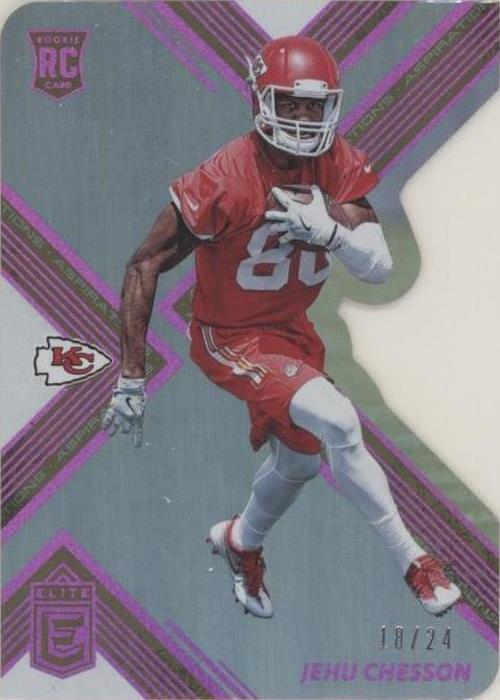 2017 Donruss Elite - Rookies Jehu Chesson #115 Aspirations Die-Cut /24 ...