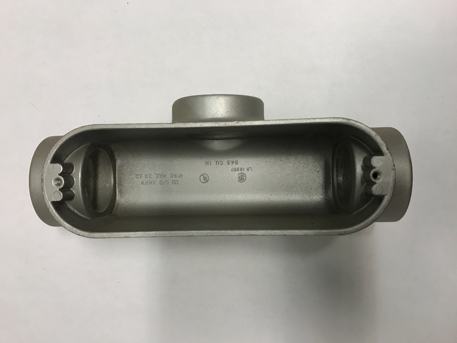 2" ALUMINUM RIDGID TEE CONDULET CONDUIT BODY | eBay