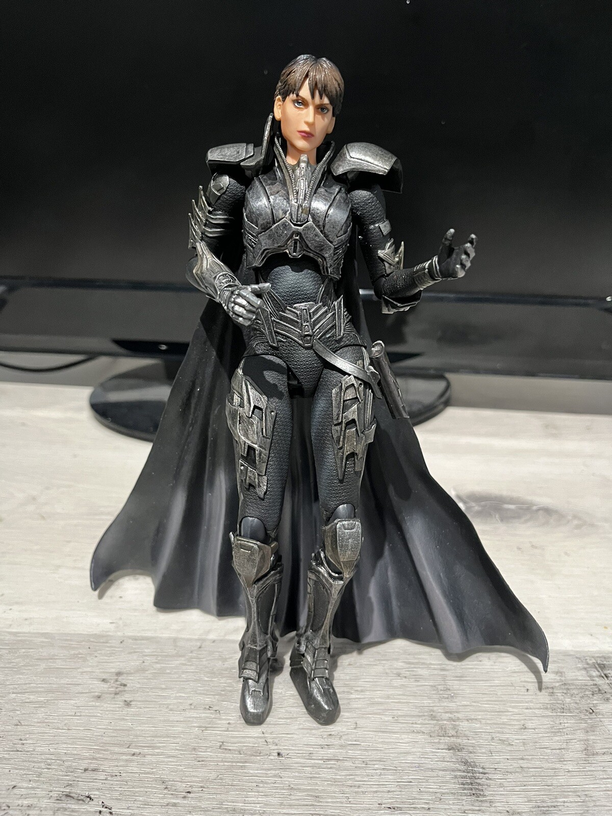 Square Enix Play Arts Kai Superman Man of Steel No. 4 Faora-Ul Figure ...