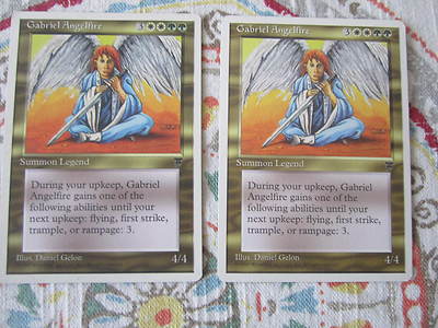 MAGIC THE GATHERING (MTG) GABRIEL ANGELFIRE x2 CARD CHRONICLES | eBay
