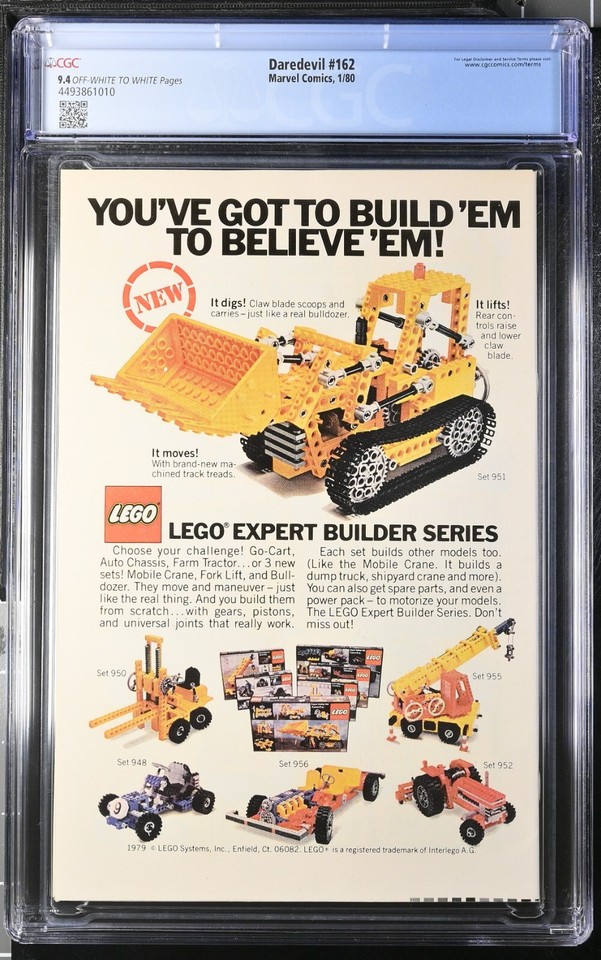 Daredevil #162 (1980) - Steve Ditko Cover & Art - CGC 9.4 NM | eBay