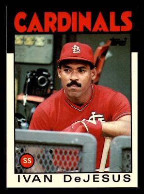 1986 Topps Tiffany Ivan DeJesus #178 Print Run 5,000 Centered Mint | eBay