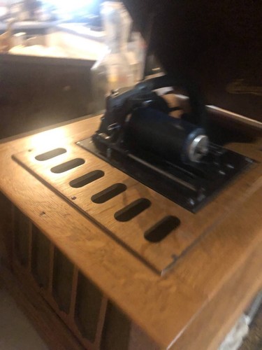 1913 Edison wax player phonograph | eBay
