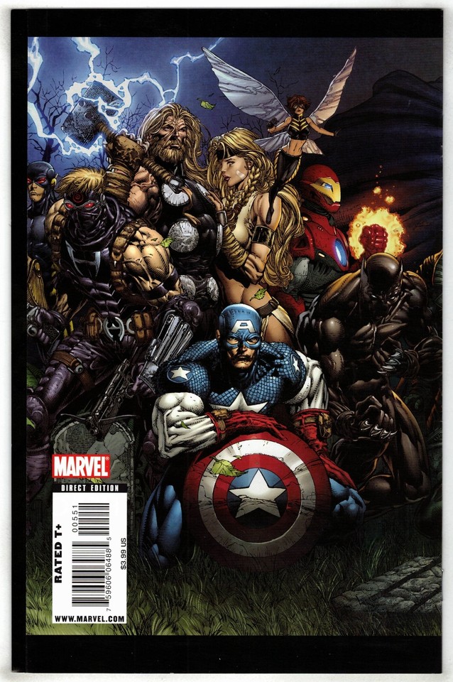 Ultimatum #5 David Finch Gatefold Variant Jeph Loeb Marvel 2008 VF/NM ...