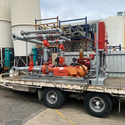 DOMINATOR Dual Fire Protection Pumpset 30l/s Titan 490 Diesel Engine ...