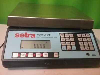 Setra Super Count High Resolution Counting Scale 25kg/55 lb | eBay