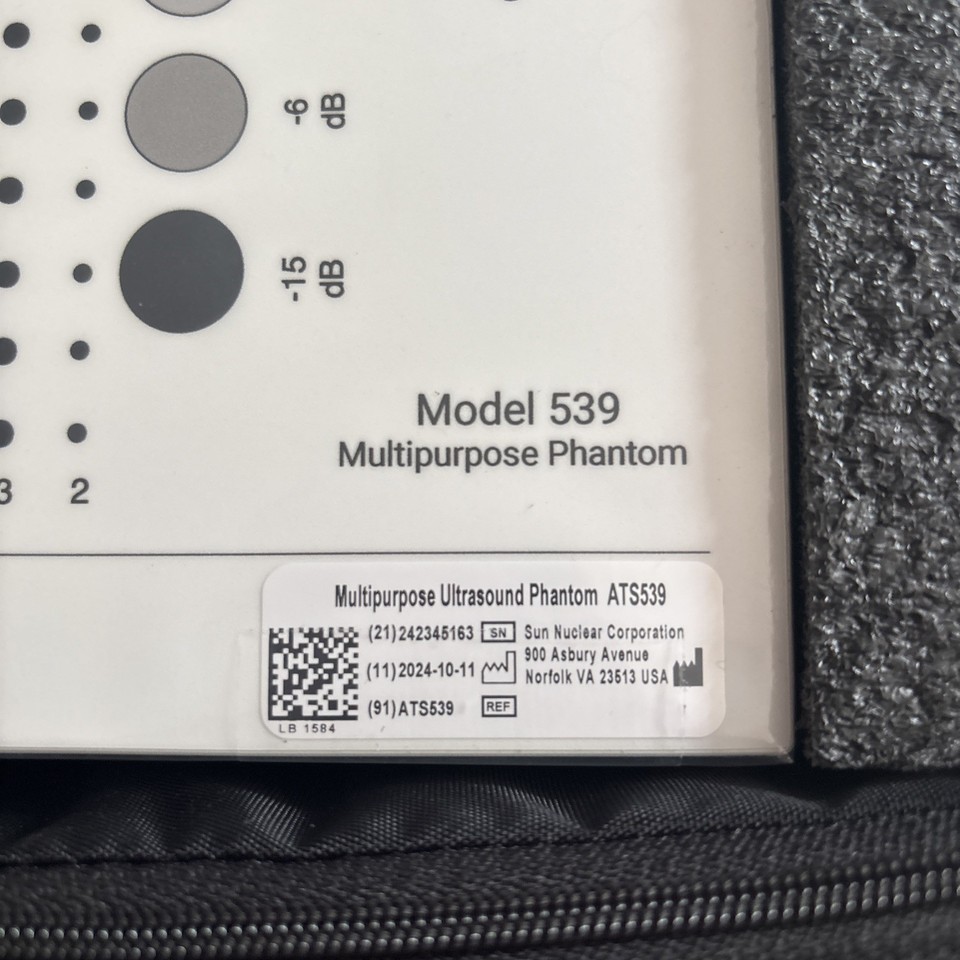 Sun Nuclear Model ATS 539 Multi-Purpose Phantom Brand New 2024 COI MSRP ...