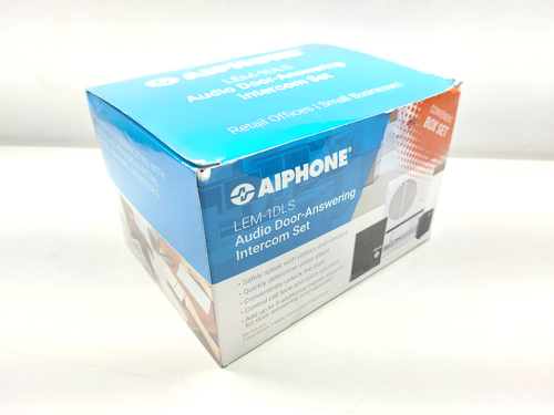 AIPhone LEM-1DLS Audio Door-Answering Intercom Set 788255120154 | eBay