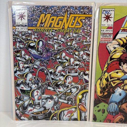 Valiant Comics 1993 Magnus Robot Fighter 29 and 30 | eBay