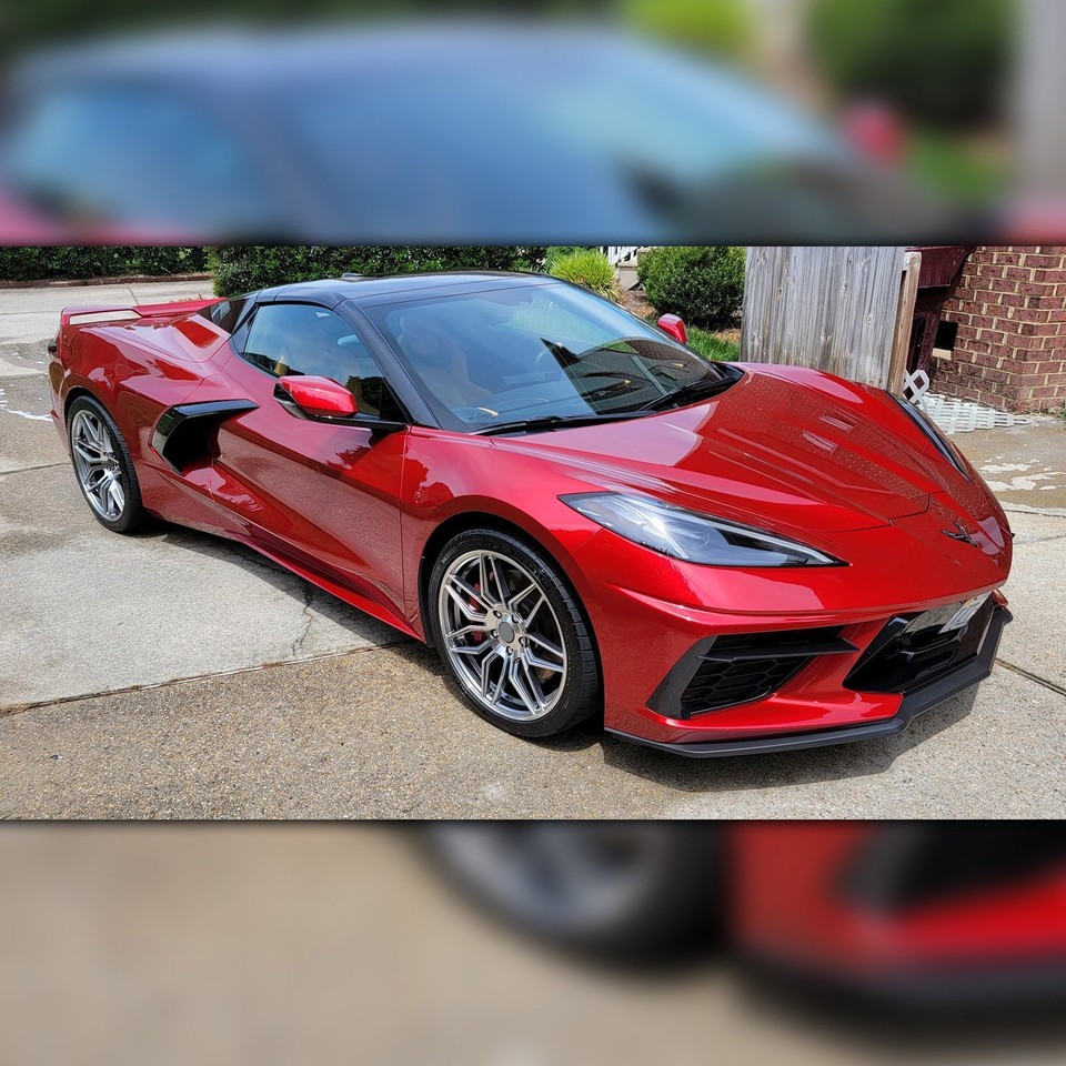 19" 20" MRR Flow Forge M024 fit Corvette C8 Gun Metal Wheels ...
