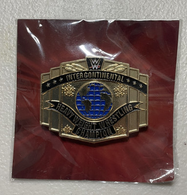 WWE Intercontinental Championship Belt Lapel Pin & Dream Big Pin Set ...