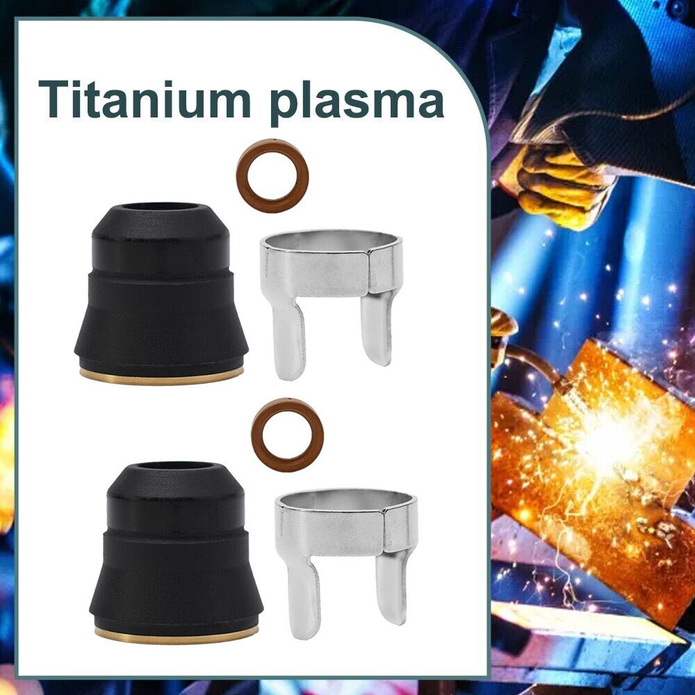 1/2-set Tip Kit For Harbor Freight Titanium Plasma 45 TI-PC45 IPT-45 ...