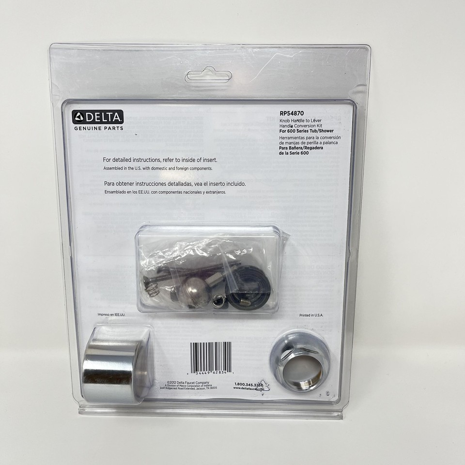 Delta RP54870 600 Series Tub/Shower Renovation Kit New & Sealed | eBay