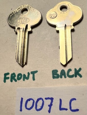 Vintage 1970s 1980s NOS ILCO 1007LC key blanks new old stock 43LC 275LC ...