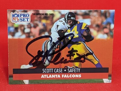 PERSONAL AUTOGRAPH Scott Case 1991 Pro Set #433 | eBay