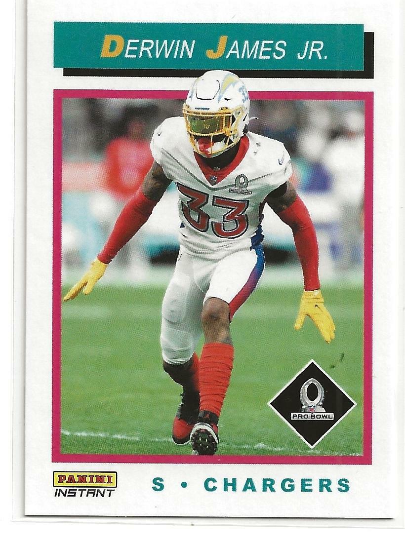 2021 Panini Instant Derwin James Jr. Pro-Bowl Card /639 | eBay