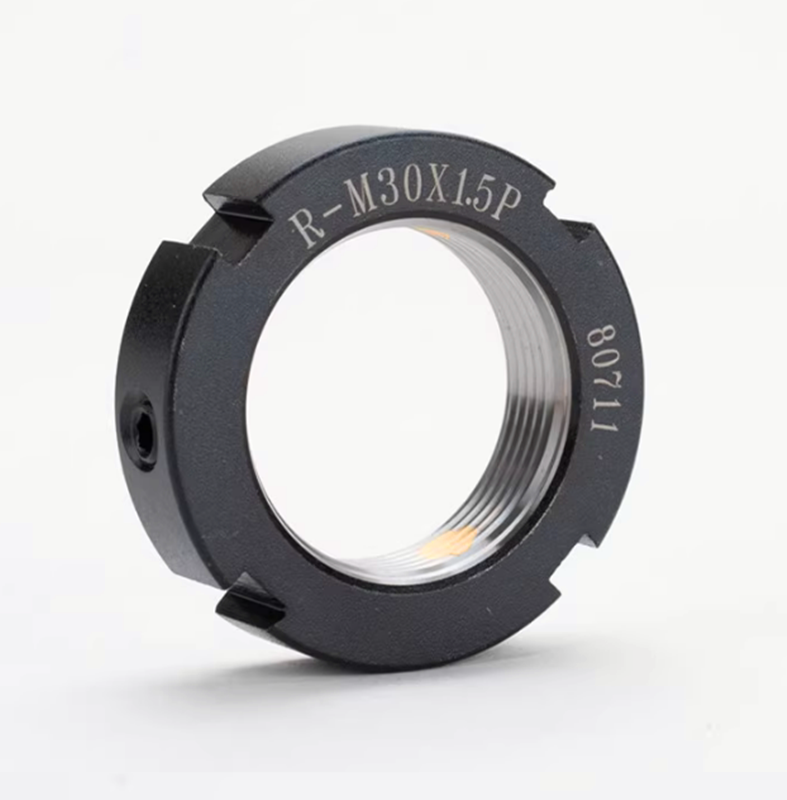 R Type Precision Ball Screw Rod Locknut Retaining Castle Nut Select M8 ...