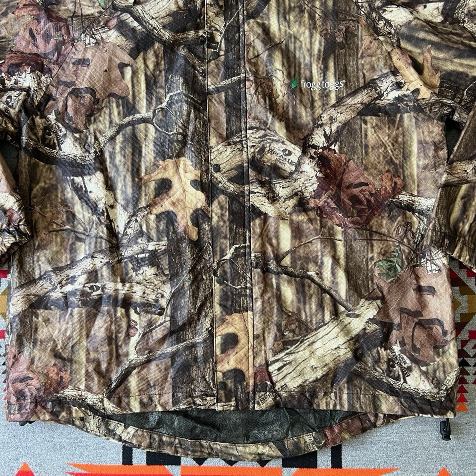 Frogg Toggs Adult XL Realtree Camo 2PC Hunting Rain Suit Jacket & Pants ...