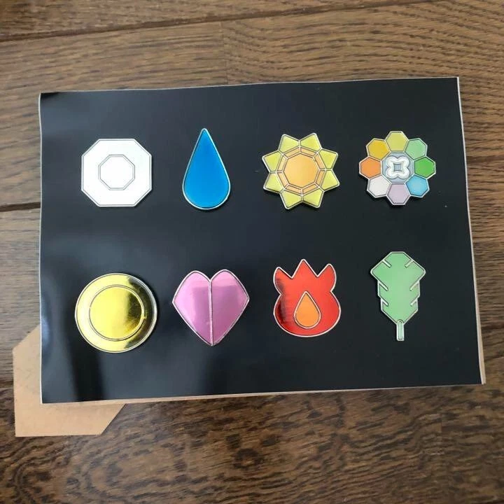 Pokemon Kanto Gym Badges