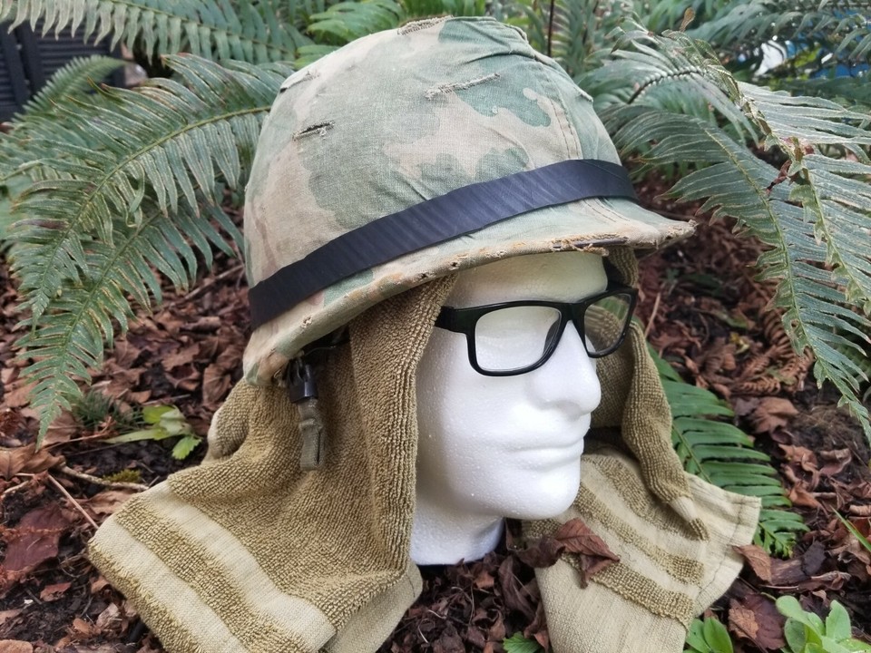 2 X Vietnam War Rubber Inner Tube M1 Helmet Band You Get 2! USMC USGI ...