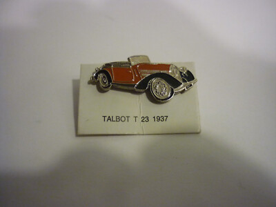 Pin’s pin badge ♦ Automobile talbot t 23 1937 Edition Atlas | eBay