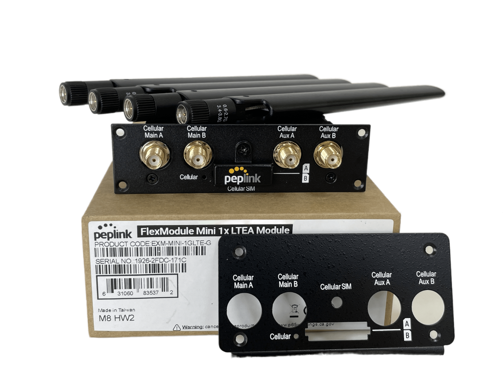 Peplink CAT-18 FlexModule Mini For Balance Series Routers 20X with antennas | eBay